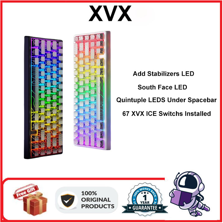 Xvx M67 IMD contour line Wired mechanical keyboard | Shopee Malaysia