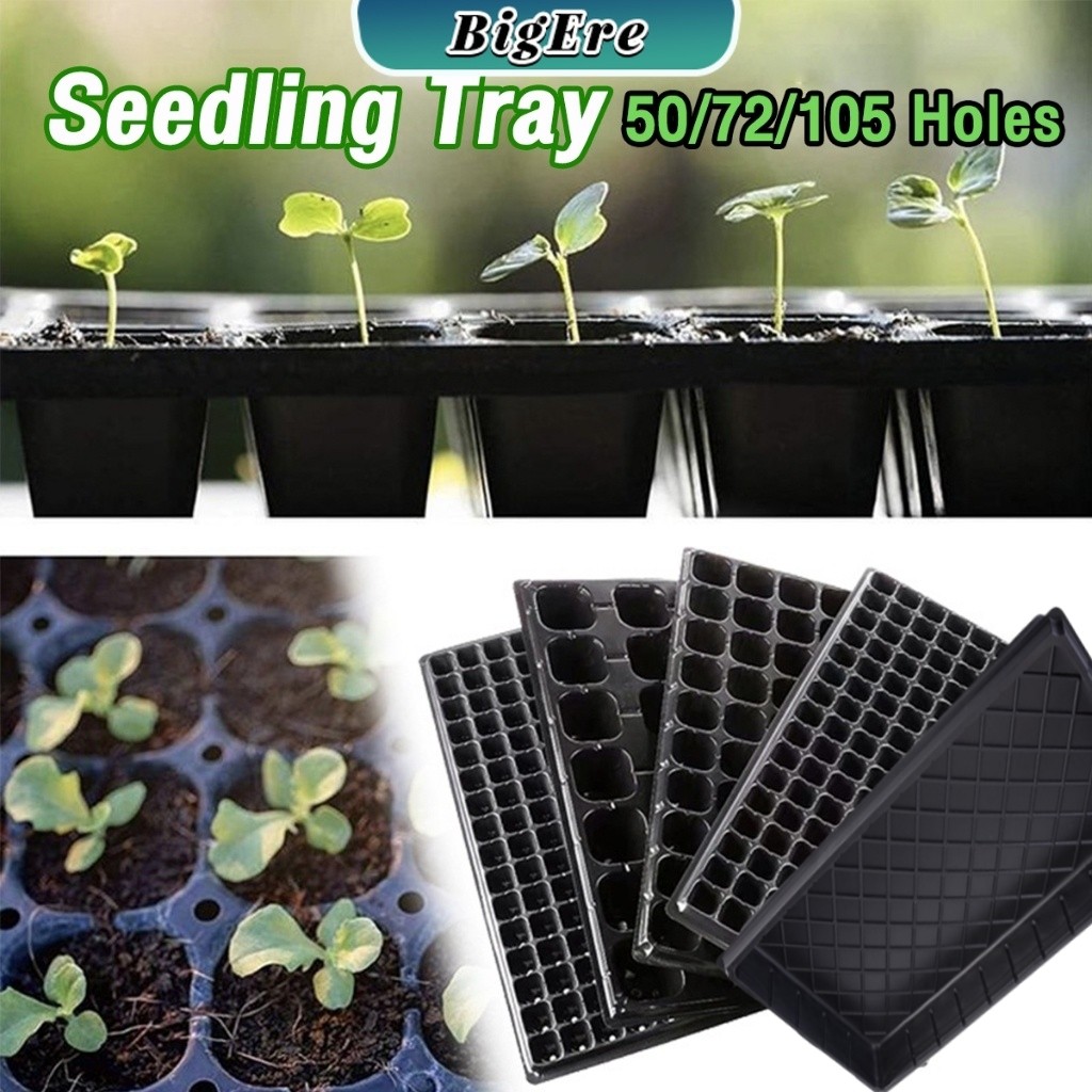 Seedling Planting Tray Plastic Nursery Tray 21 50 128 200 Holes ...