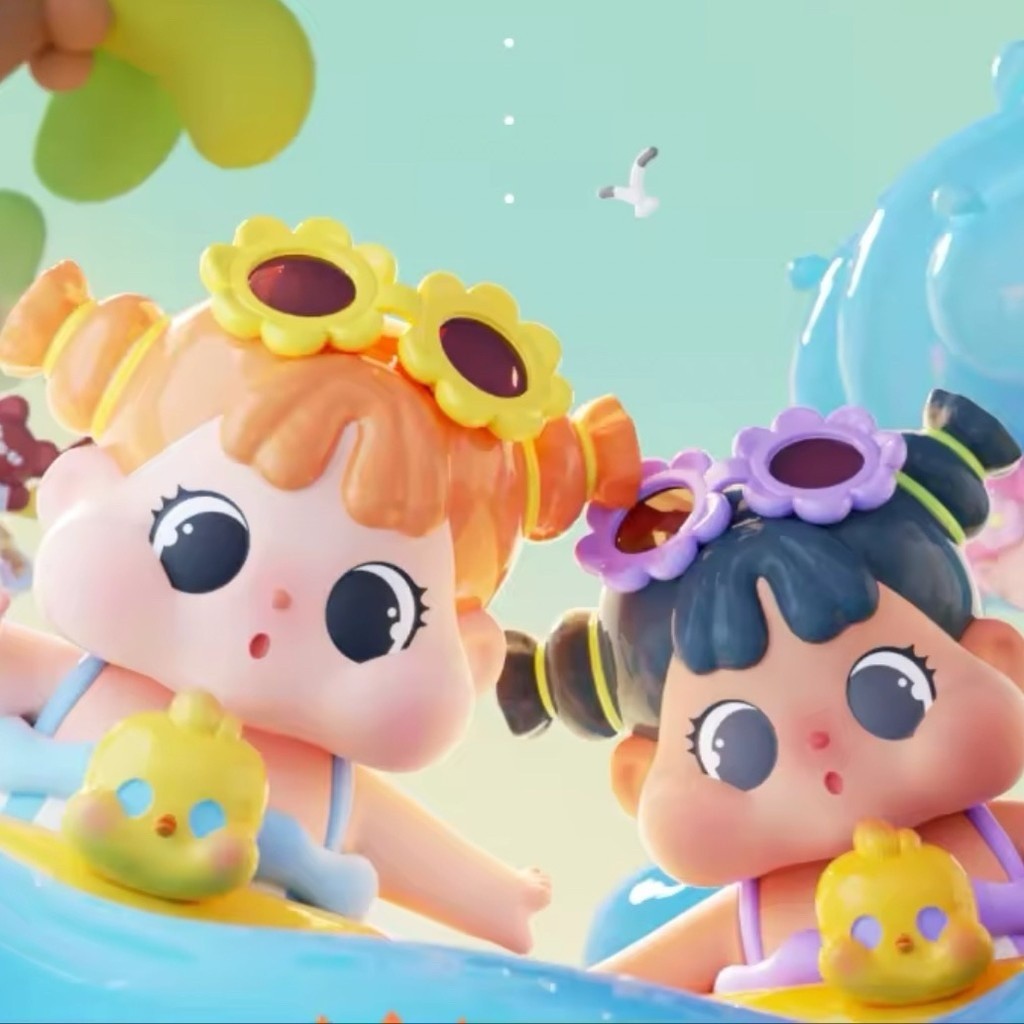 Qoqo will accompany you to see the first generation blind box of the ...