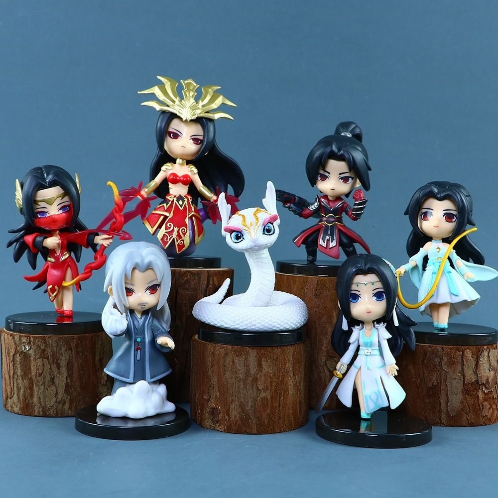 Blind box q-version Broken Sky Figure Xiao Yanmei Dusa Medicine Dust ...