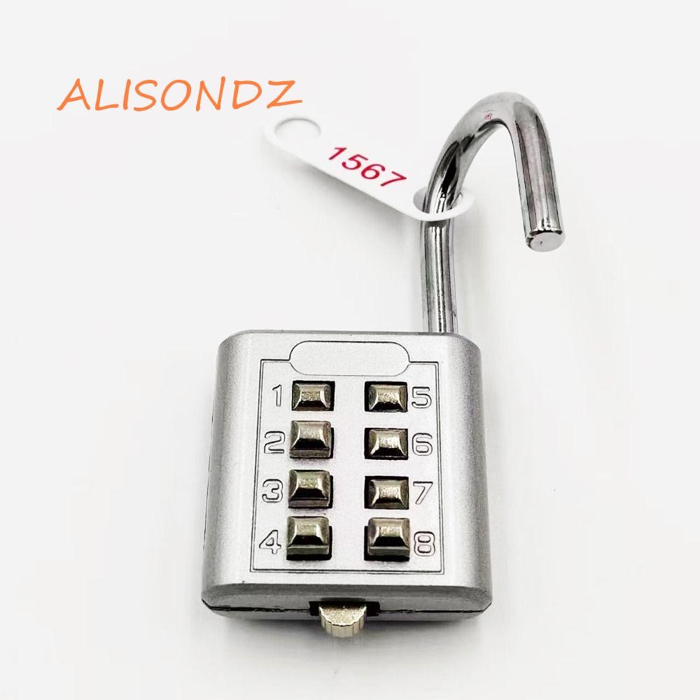 ALISONDZ Combination Padlock, 8 Digits Alloy Number Lock, Creative Anti ...
