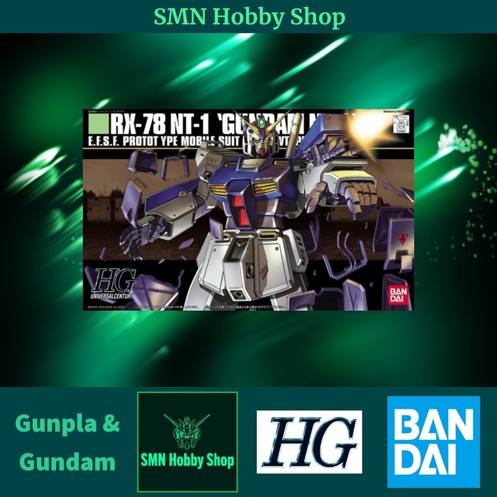 HG 1/144 RX-78NT-1 Gundam NT-1 Alex 047 Gunpla Gundam Toys Plastic ...