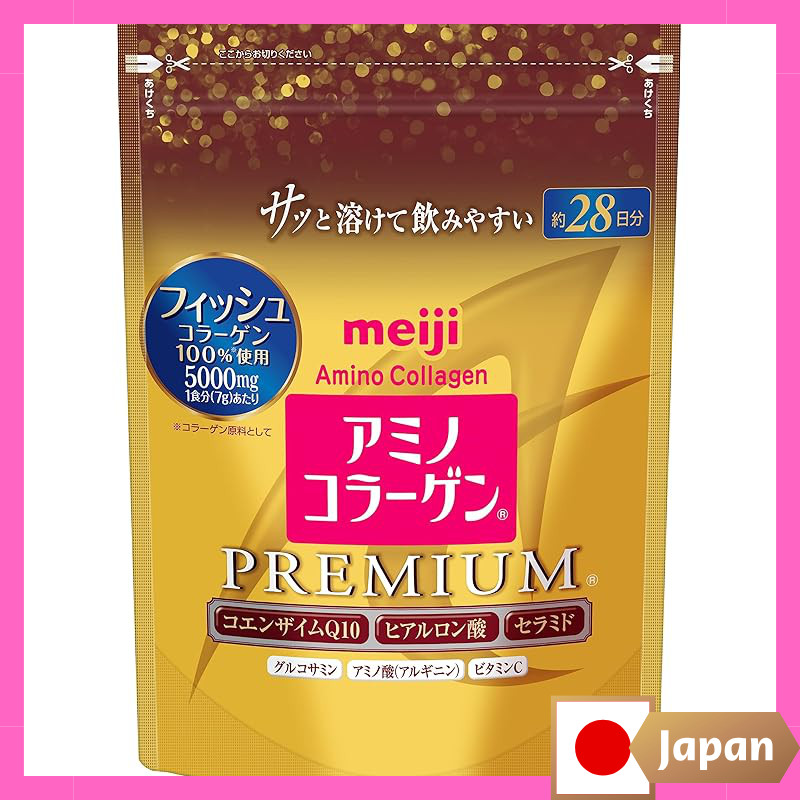 Meiji Premium Amino Collagen - 28-Day Supply (196g)[Direct from Japan | Shopee Malaysia