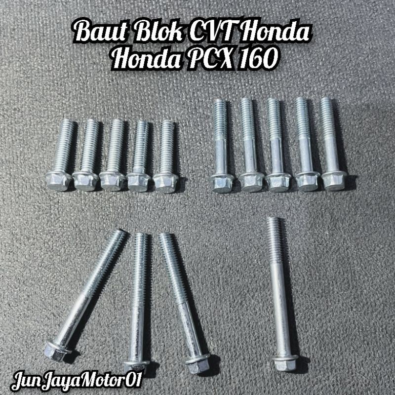 Honda PCX 160 CVT Block Fullset Bolts | Shopee Malaysia