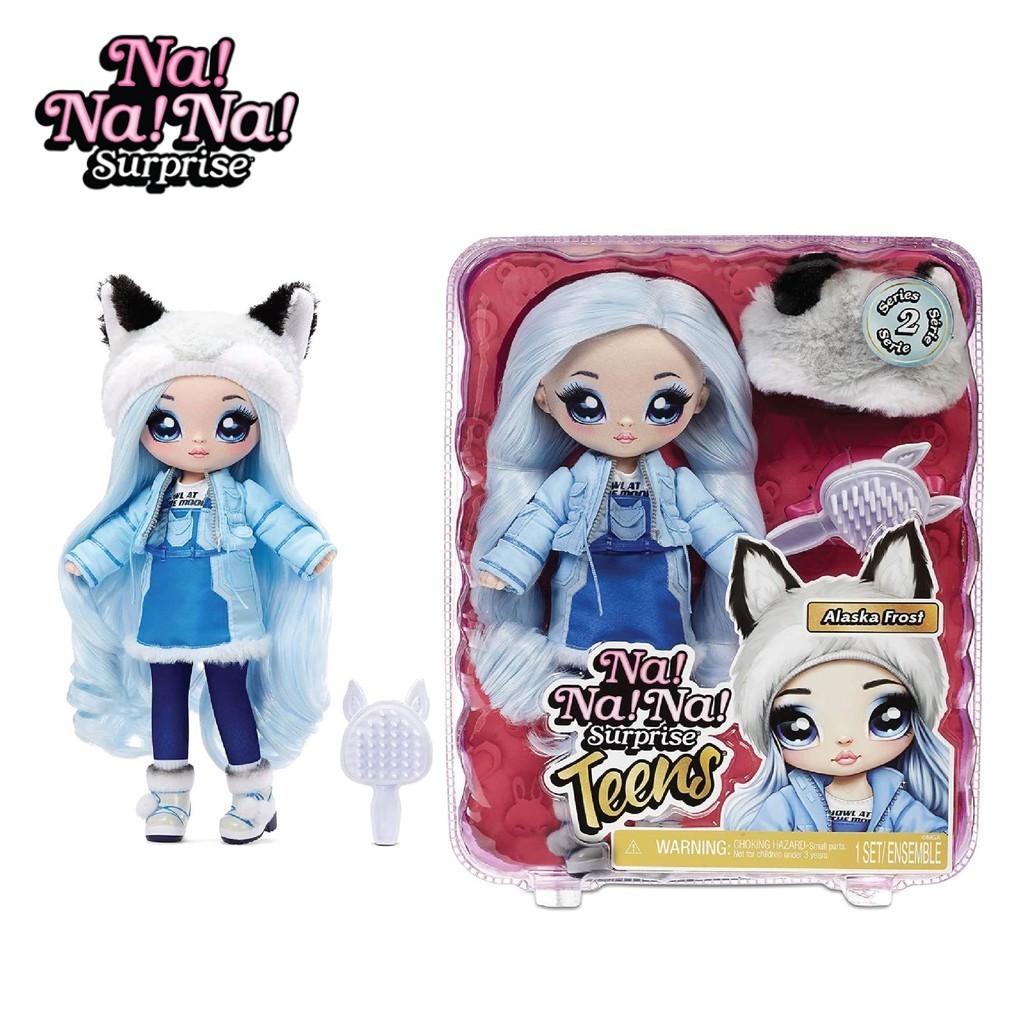 Na Na Na Surprise Teens Fashion Doll – Alaska Frost Wolf Inspired ...