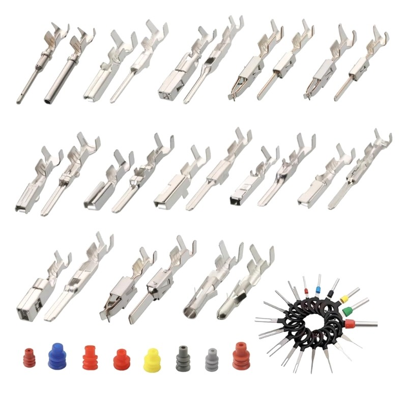 HL 500Pcs Car Wire Terminals Connector Pin 1-3 5mm Auto Electric ...