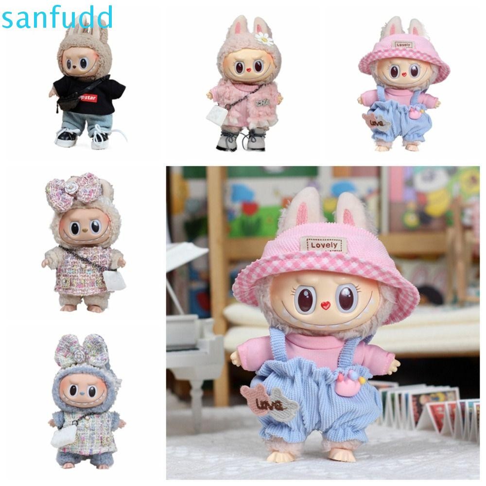 SANFUDD Labubu Doll Dress, Dress Up Strap Pants Labubu Time Clothes ...