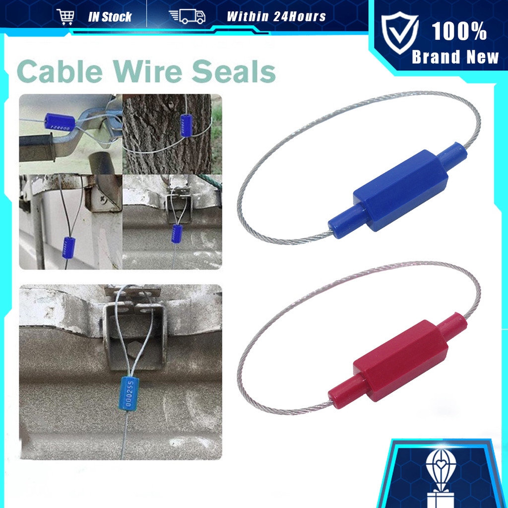 Pull Tight Steel Cable Seals Anti-theft Self-locking High Cable ...