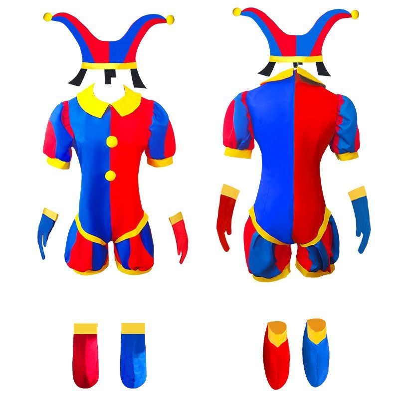 Magic Number Circus cos costume Pamny Clown cosplay cosplay Halloween ...