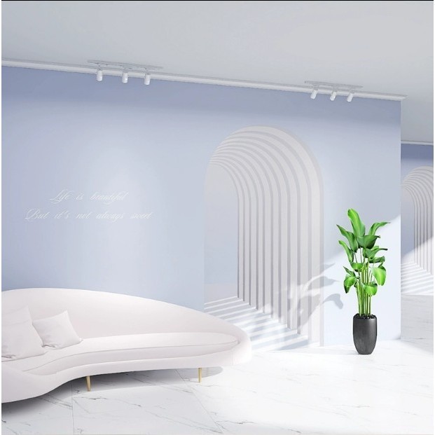 Custom Morandi Color Wall Paper 3D Expand Space Wallpaper for Live ...