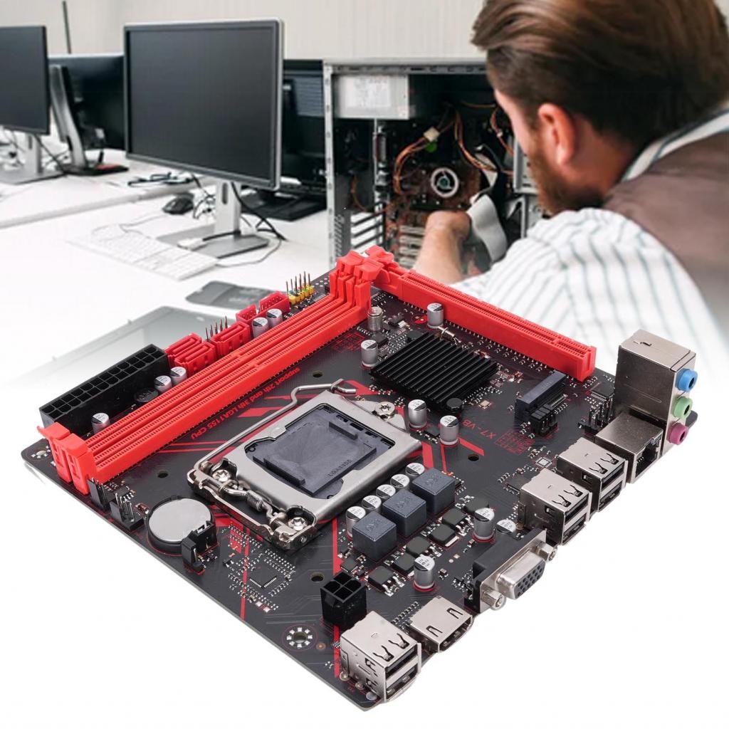 bamaxis-my Sanpyl H61 Mini ITX Motherboard LGA 1155 for Intel Core i3 ...