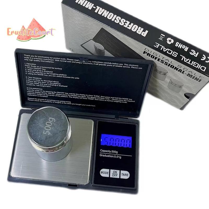 [ECM] Jewelry Stainless Steel Electronic Scale Digital Pocket Scale ...