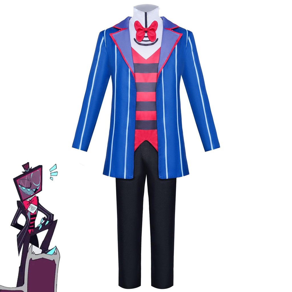 Vox HAZBIN HOTEL Costume Cosplay Party Role Play Amine Halloween Kids ...