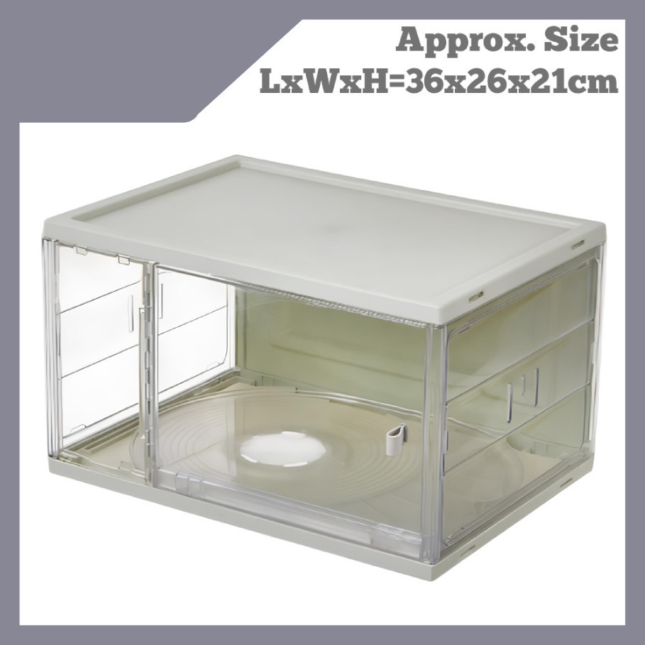 Genio See-Through Storage & Display Box Clear, Chic, and Organized ...