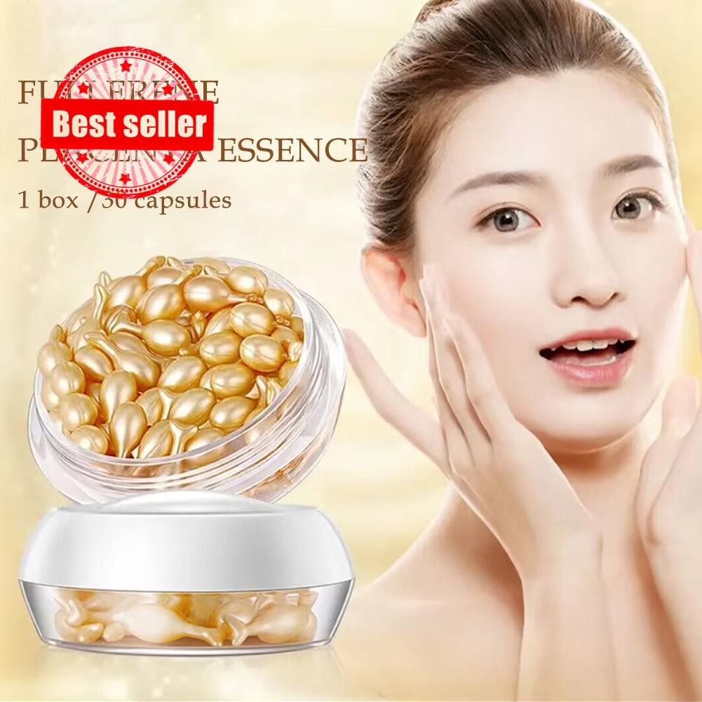 30 Capsules/bottle Fullerene Capsules Serum Facial Moisturizing Capsule ...