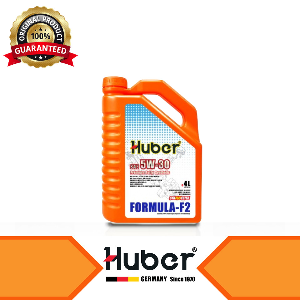 HB F2-4 Huber Formula F2 SAE 5W30 Premium Fully Synthetic Engine Oil 4L ...