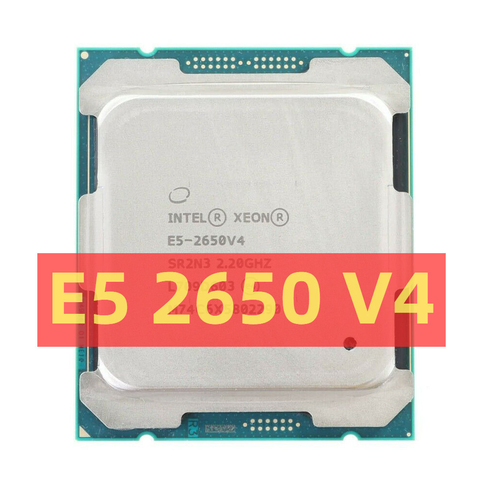 XEON E5 2650 V4 2.2GHz Twelve-Core 24-Thread Processor L3=30M 105W LGA ...
