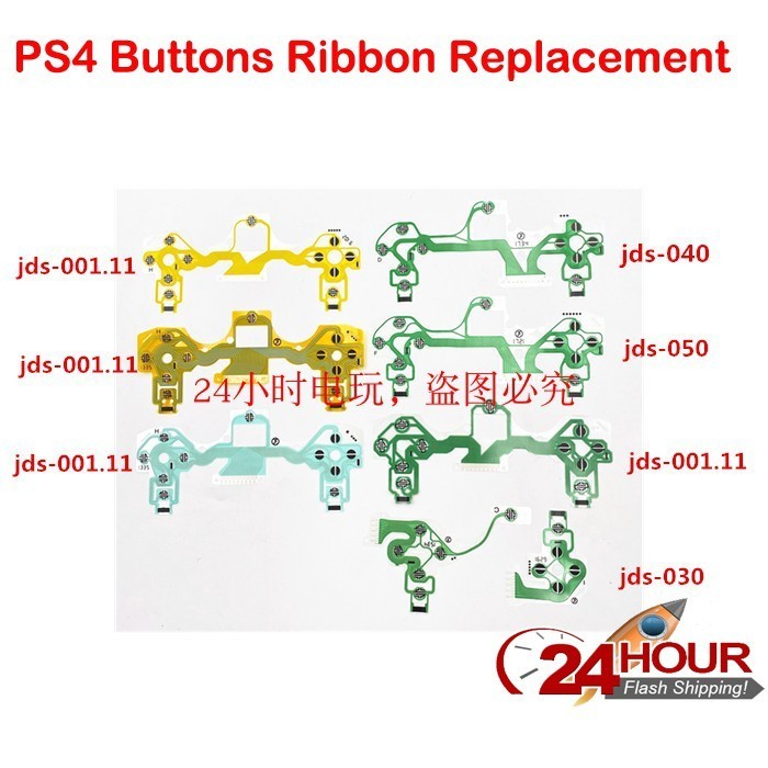 Ps5 Ps4 Dual Shock 4 Ds4 Ds5 Replacement Buttons Ribbon Circuit Board