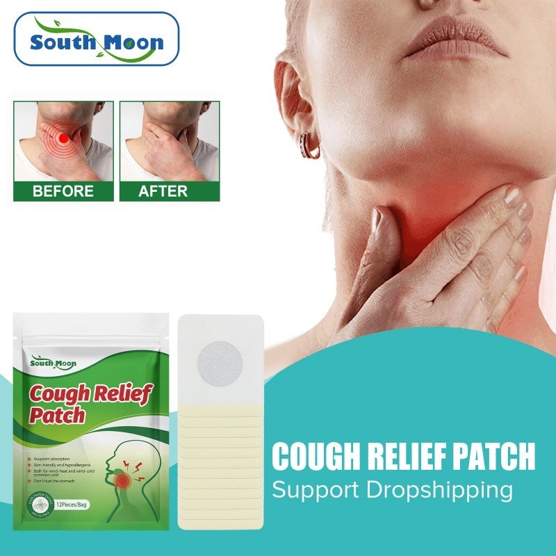 Cough Relief Patch Treatment Excessive Phlegm Dryness Itching Asthma ...