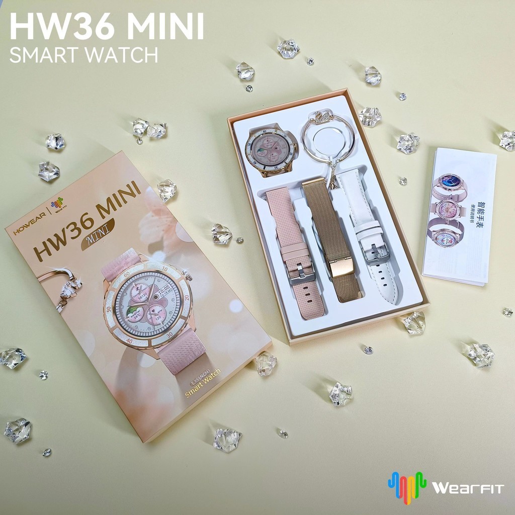New HW36 Mini Smartwatch Women ChatGPT NFC Bluetooth Call Music Camera ...