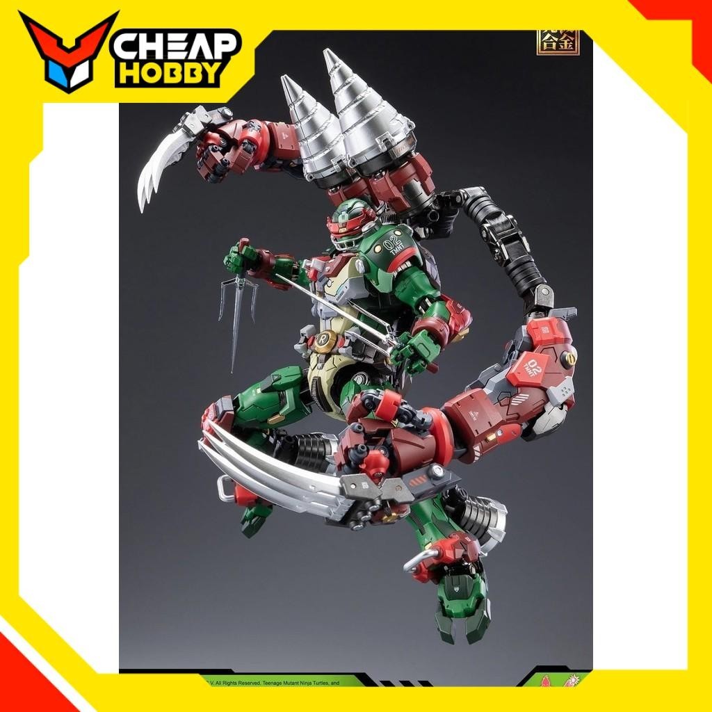Mecha Ninja Turtle - raphael Model Of Heat Boys x Snap Finger | Shopee ...