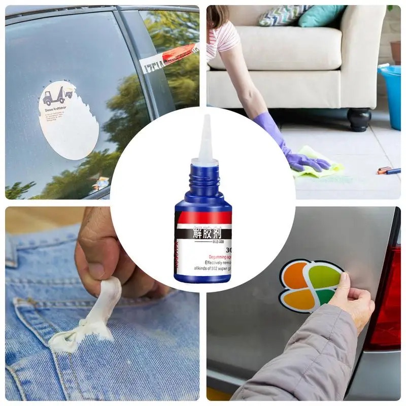 20G Superglue Remover Cleaner Glue Adhesive Debonder Bottle Resin ...