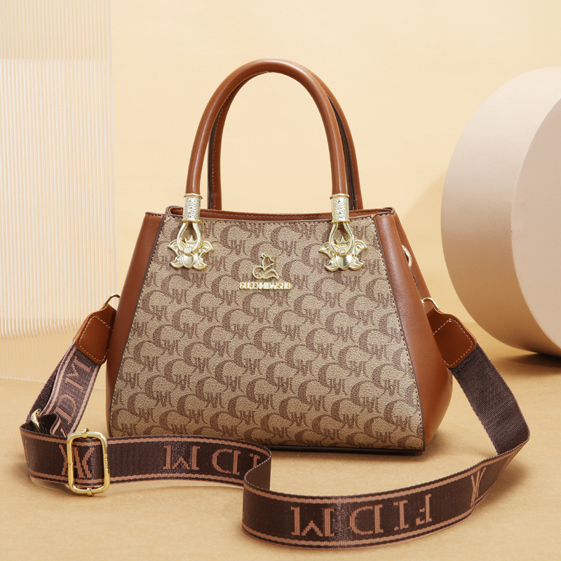 Beg tangan 2024 tekstur popular baru, beg mewah ringan, beg bahu lapang ...