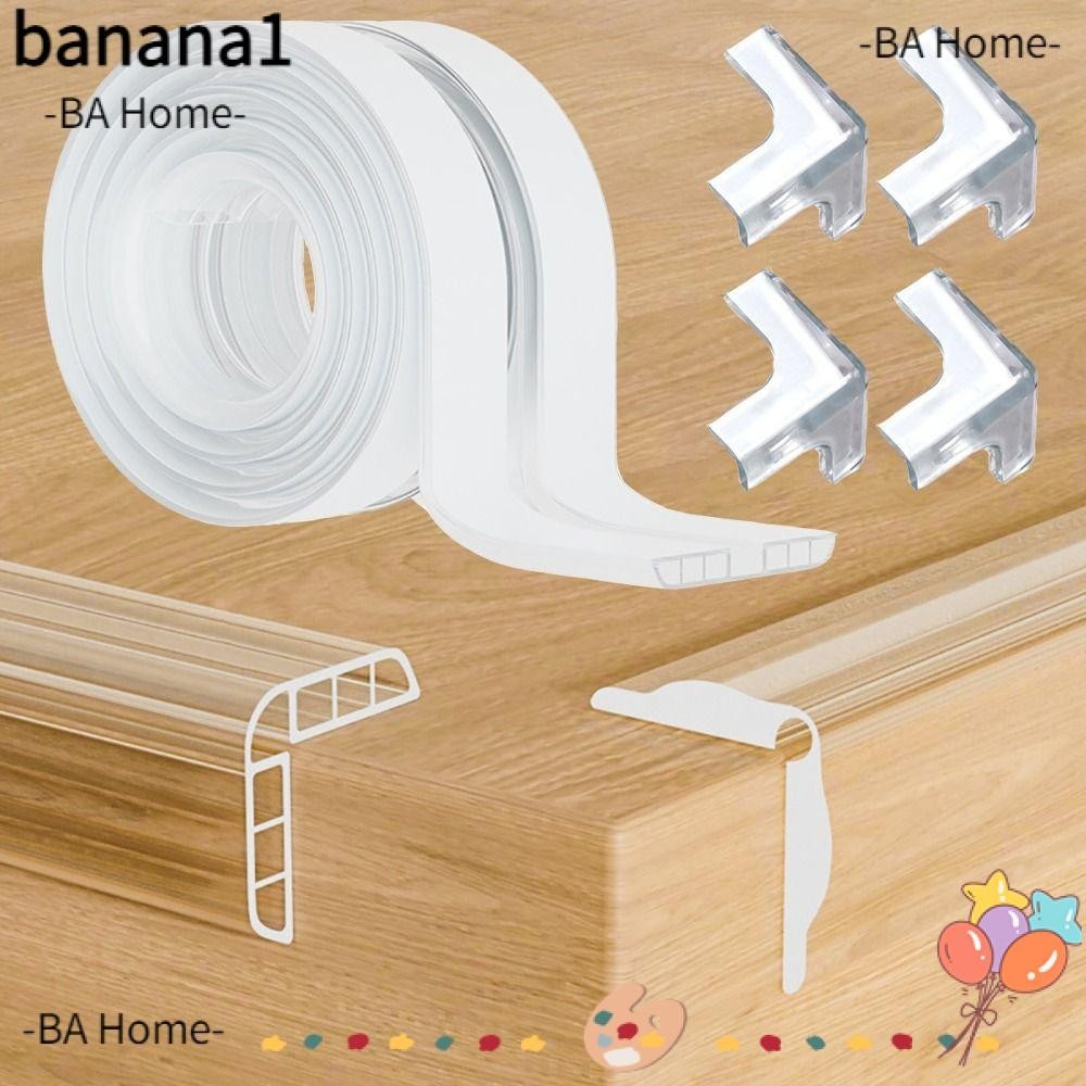 BA Table Edge Guard Strip, Anti Collision Transparent Furniture Corner ...