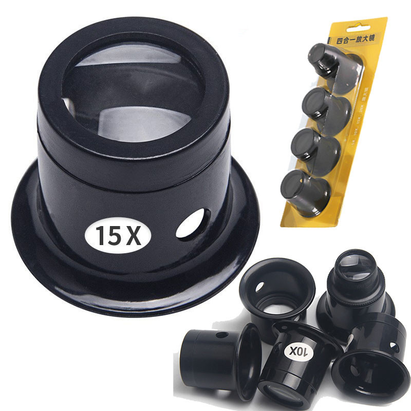 Watch Movement Repair Magnifier 3X 5X 10X 15X 20X Times Jewelry ...