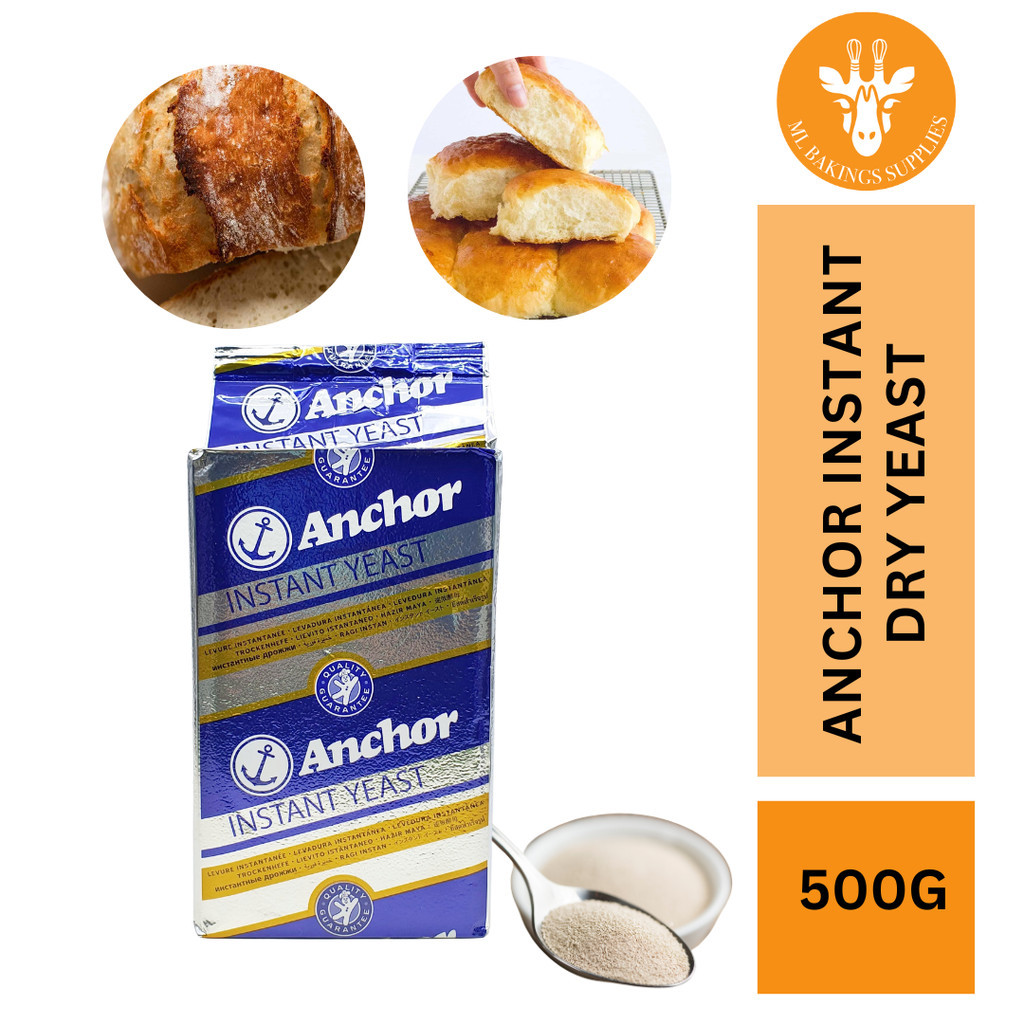 [READY STOCK] Anchor Instant Yeast 500g / Instant Dry Yeast 500g ...