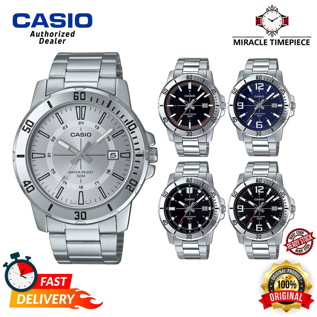 [Official Warranty] Casio MTP-VD01D Men Watch MTP-VD01D-1B / MTP-VD01D ...
