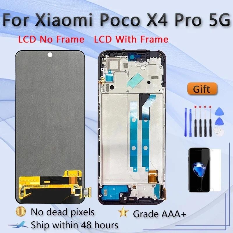 6.67'' OEM LCD For Xiaomi Poco X4 Pro 5G 2201116PG Super AMOLED Display ...