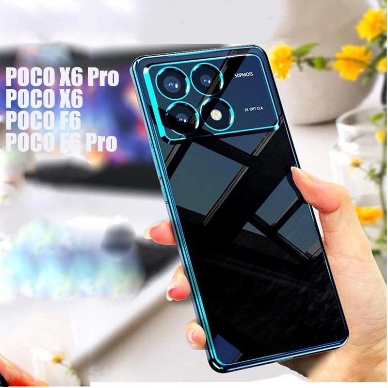 Original Casing Xiaomi POCO F6 / F6 Pro /X6 5G / X6 Pro 5G Transparent ...