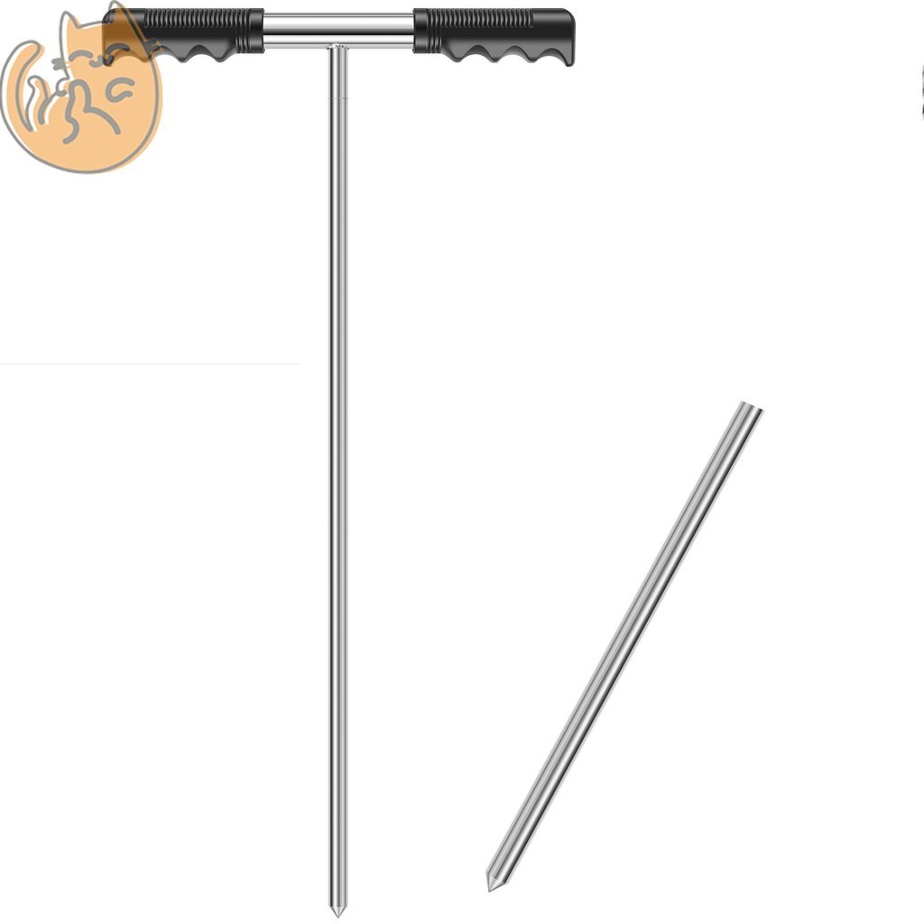 Stainless Steel Soil Probe Rod 32 to 48inch Height Adjustable Ground ...