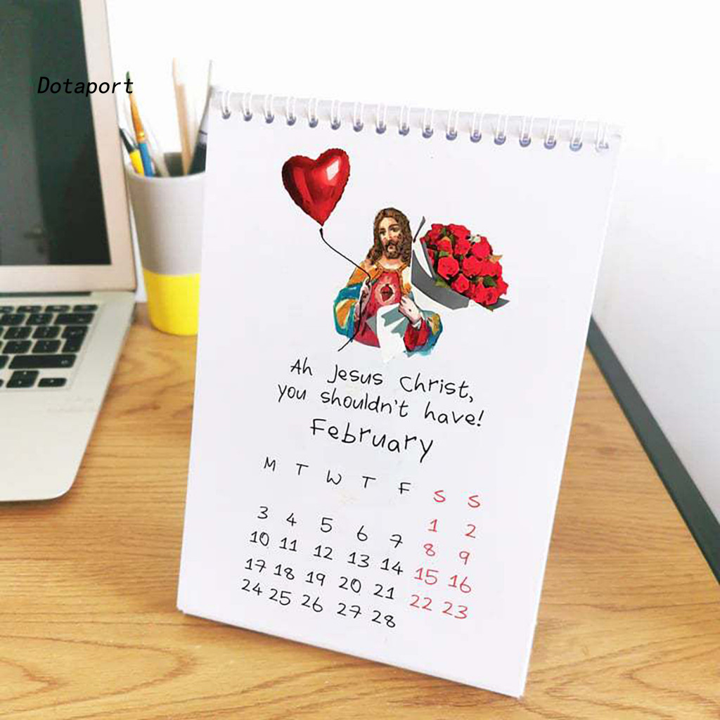 KDDT- Inspirational Jesus Calendar Motivational Wall Calendar 2025 ...