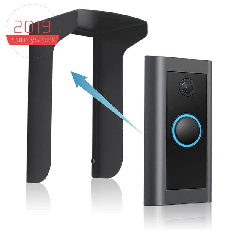 For Ring Doorbell Cover Weatherproof-Anti-Glare Rain Steel Cover for ...