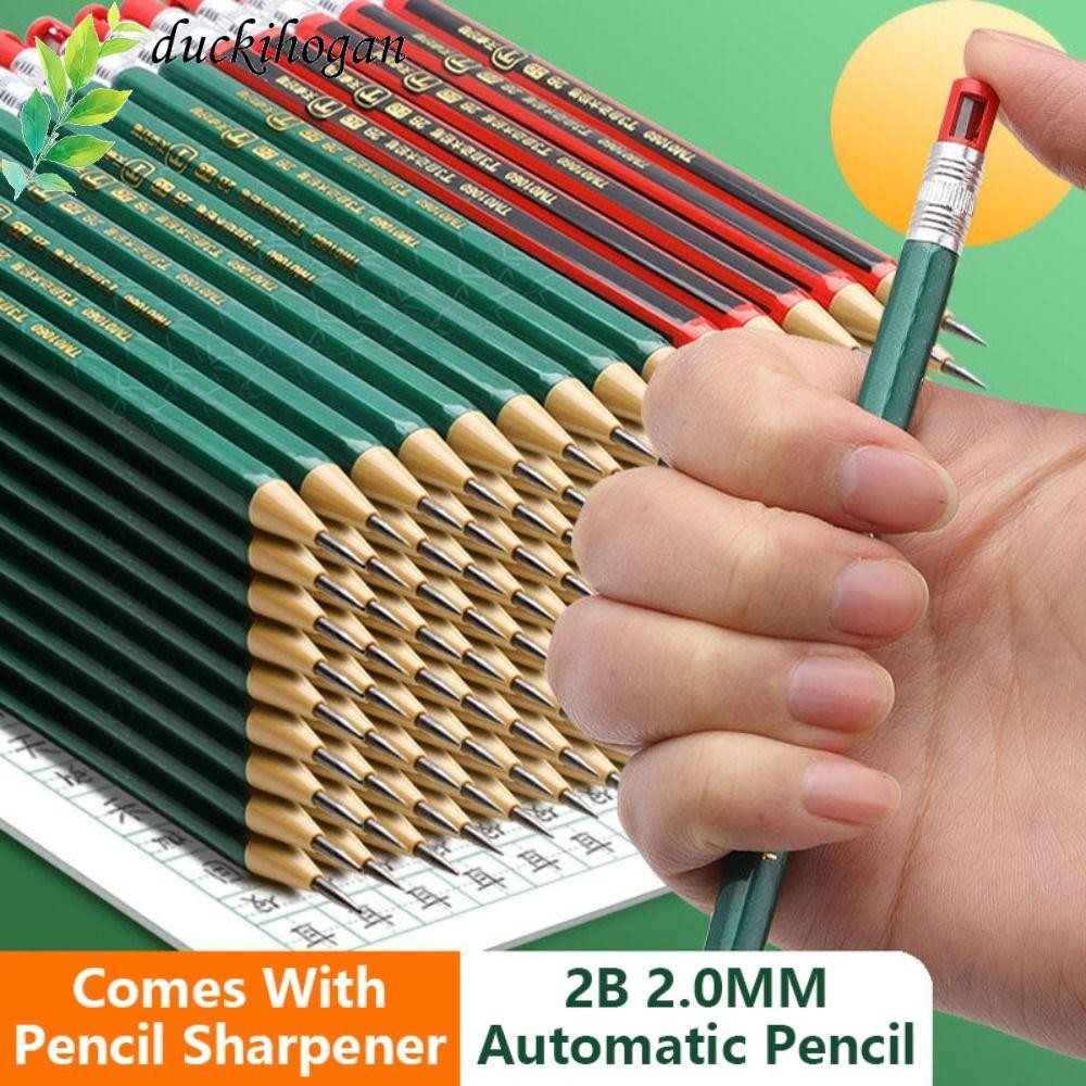 DUCKIHOGAN Automatic Pencil, 2.0MM 2B Press Type Mechanical Pencil ...