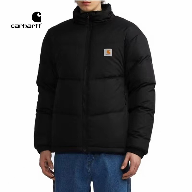 Carhartt 100%Original Embroidered Logo Keep Warm Reversible Winter Down ...