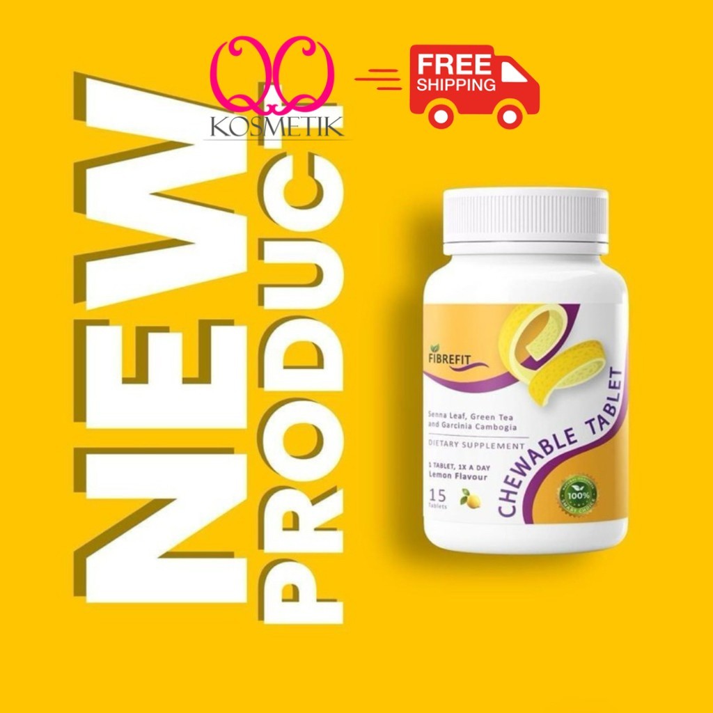 NB Fibrefit 15s LEMON Chewable Tablet Lemon Flavour HQ Nurfella Beauty ...