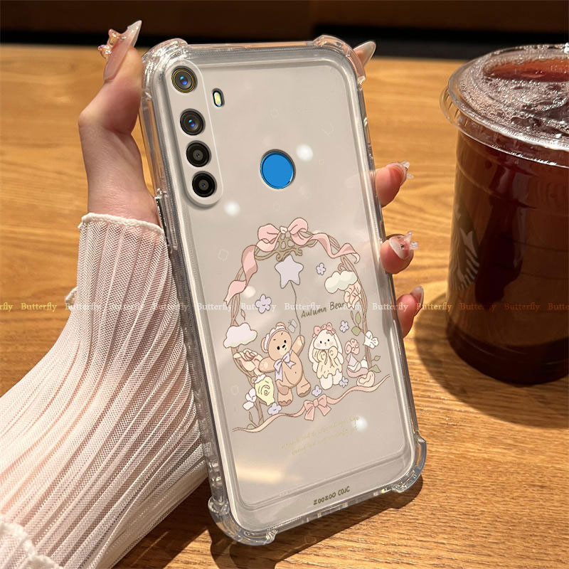 case for realme 5 5i 6i c3 5 pro Four corner anti drop soft shell phone ...
