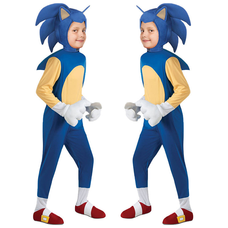 Sonic ClothescosplayAnime HalloweensonicHedgehog Dress up Performance ...
