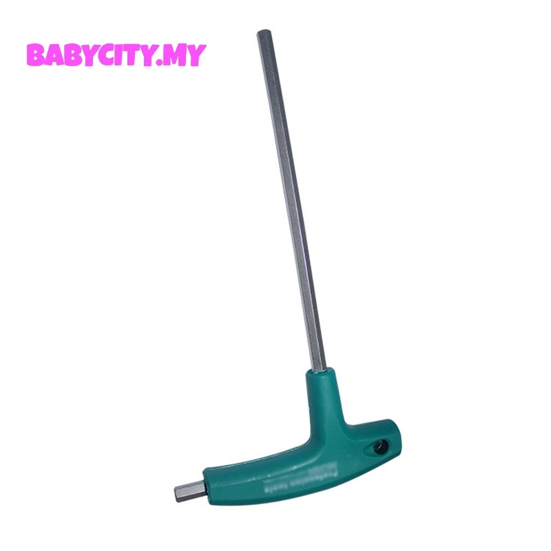 (BABYCITY-MY) 1.5~10mm Hex Key T Shaped Wrench Inner Six Angle ...
