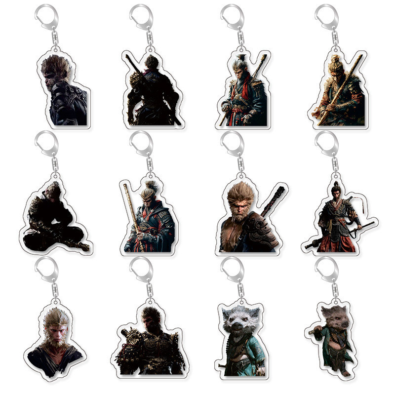 New Black Myth: Wukong Acrylic Keychain Gift Accessory with Sun Wukong ...