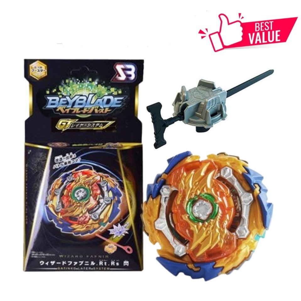 Ready Stock !!! Beyblade Burst Gasing Spinning Top Launchers Box B139 B ...