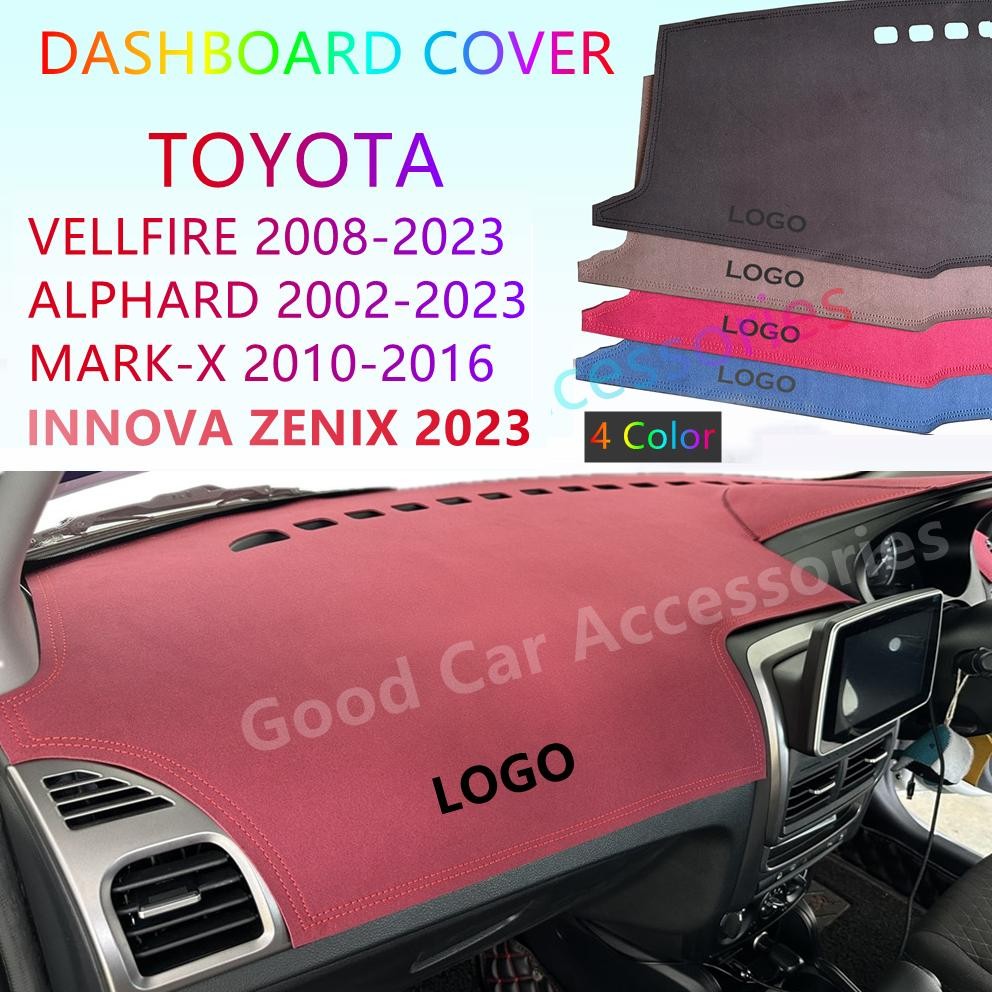 Toyota Car dashboard cover high quality Suede Color model VELLFIRE ...