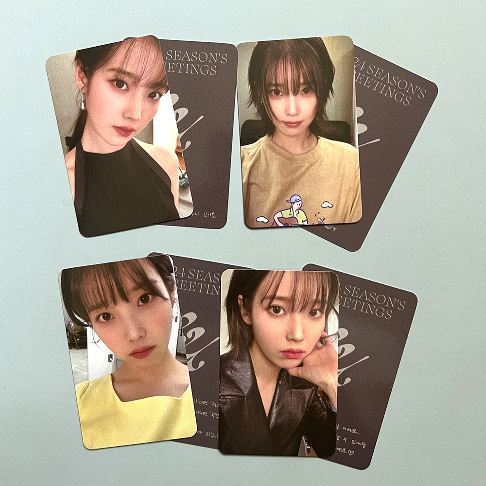 Kpop IU 2024 Season Greeting Cards, Small Cards, Calendar Cards ...