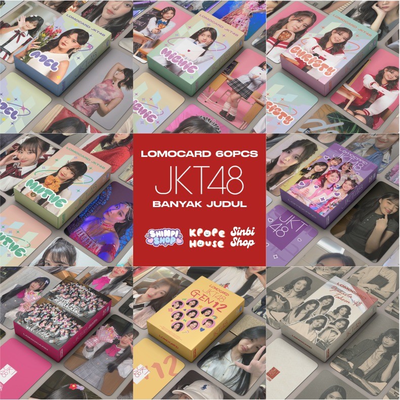 [60pcs] Jkt48 PHOTOCARD PACK MANY TITLE ALBUM LOMO CARD PHOTO CARD KPOP ...