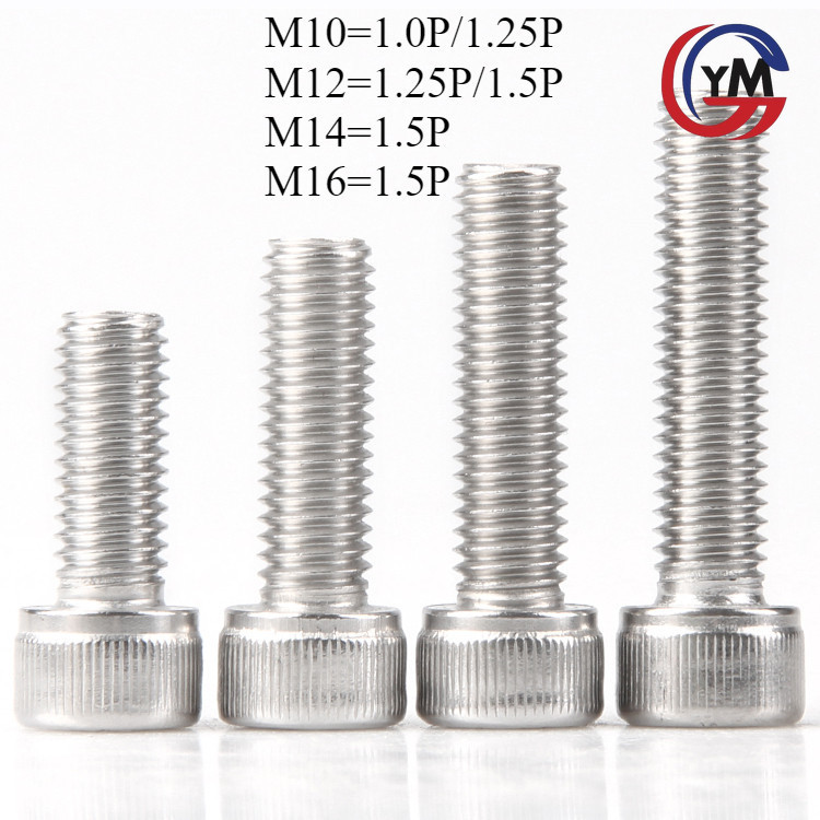[XSP] Young Thread Screw M10/M12/M14/M16 304 Stainless Steel Fine ...