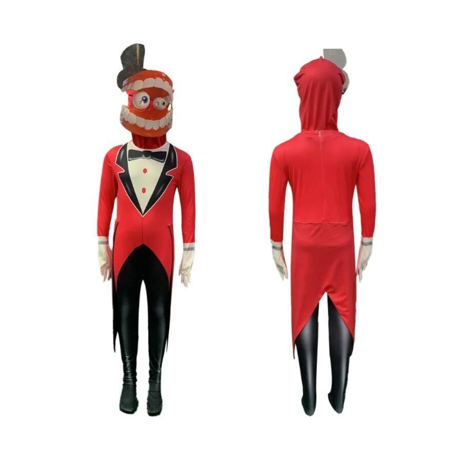 Anime Amazing Digital Circus Caine Cosplay Costume for Kids Boy Magic ...