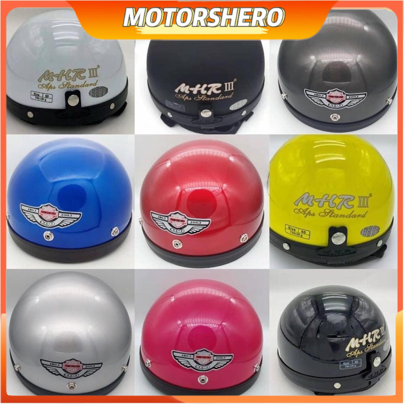 100% ORIGINAL MHR III STENG KURA KURA HALF CUT HELMET BOGO VISOR TINTED ...